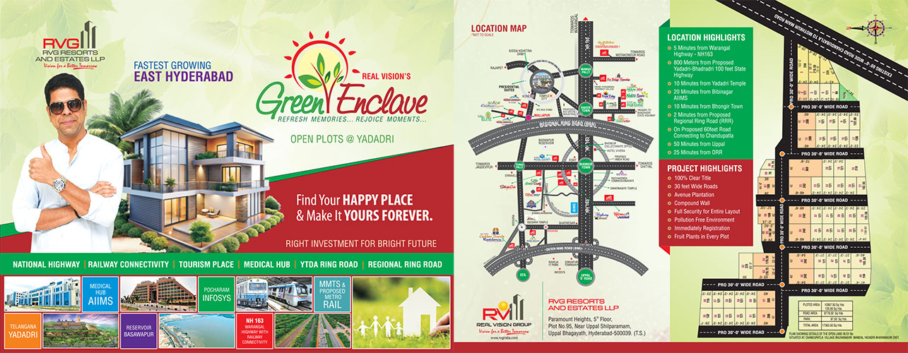 Green Enclave | DTCP Plots for Sale in Hyderabad